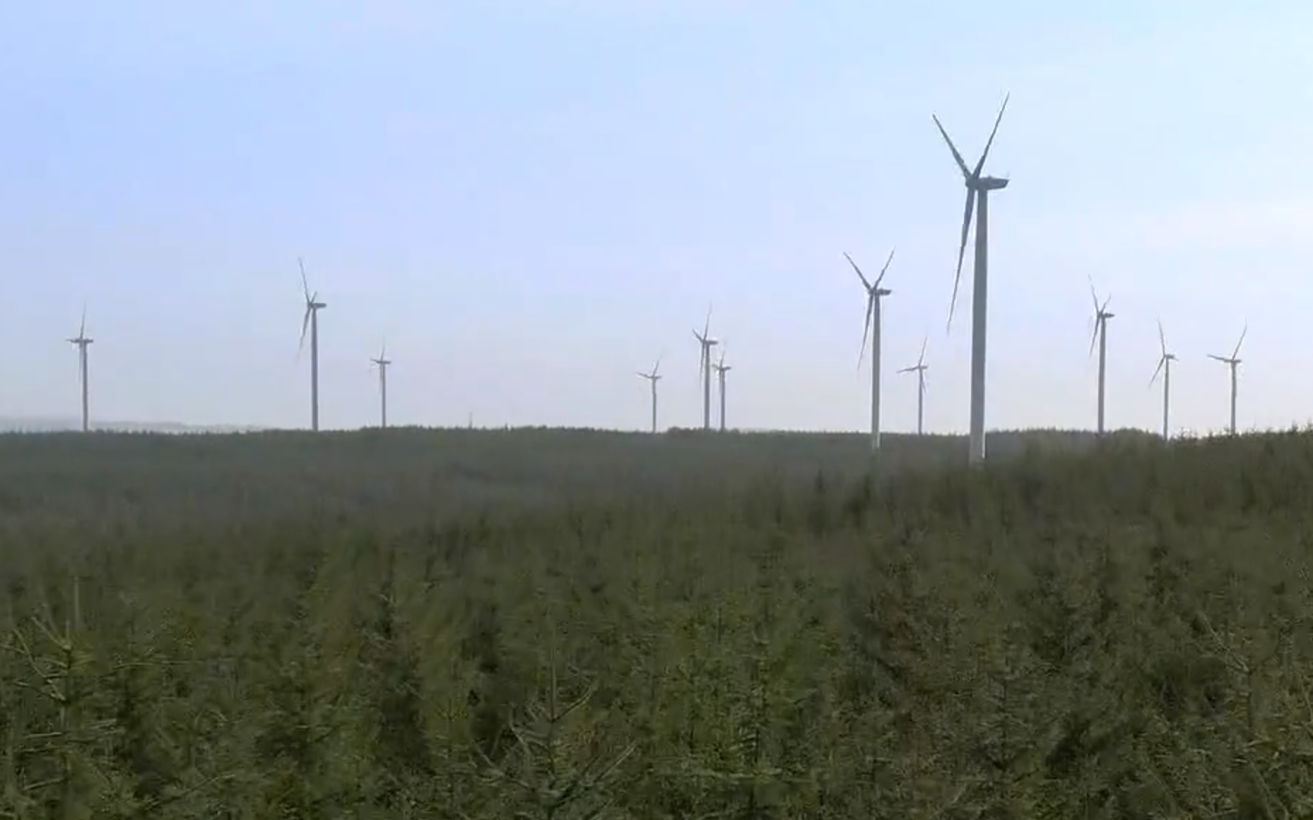 Brechfa Forest West Wind Farm - Cambrian Mountains Wales
